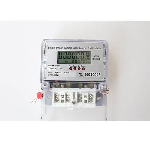 Single Phase Two Wire Anti-Tamper Kwh Meter 240V 60Hz 5(100A) with ...
